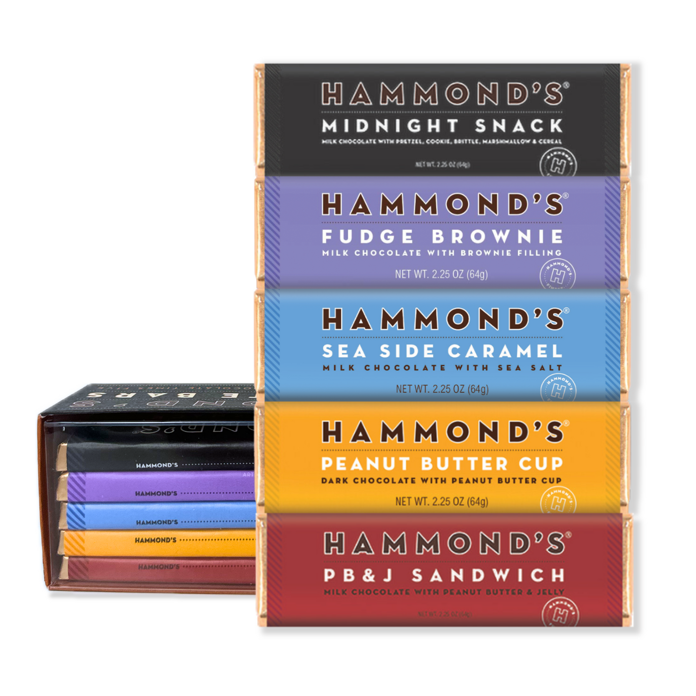 Chocolate Filled Peppermint Straws | Hammond's Candies Since 1920