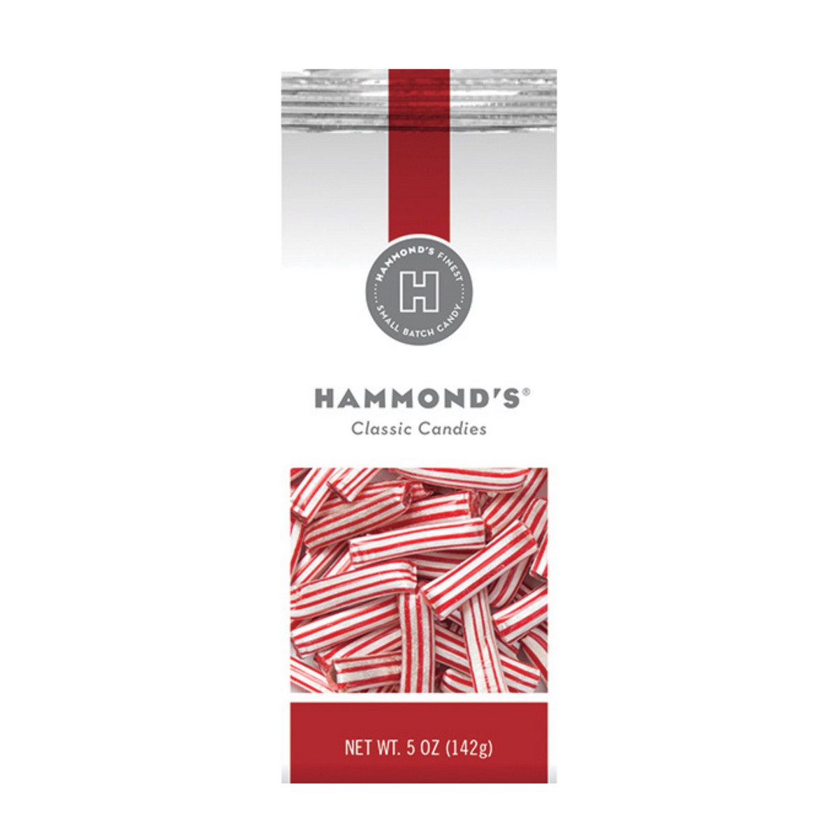 Chocolate Filled Peppermint Straws | Hammond's Candies Since 1920