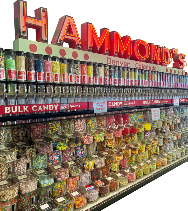 Visit Hammond's Candies Factory Store