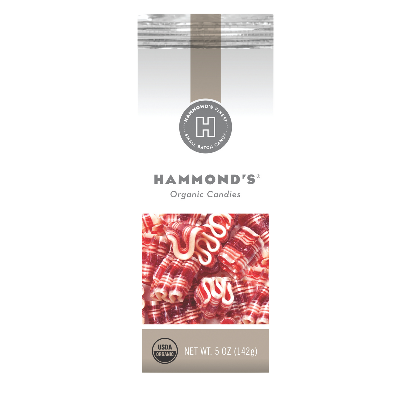 Christmas Mini Ribbon Candy Bag | Hammond's Candies Since 1920