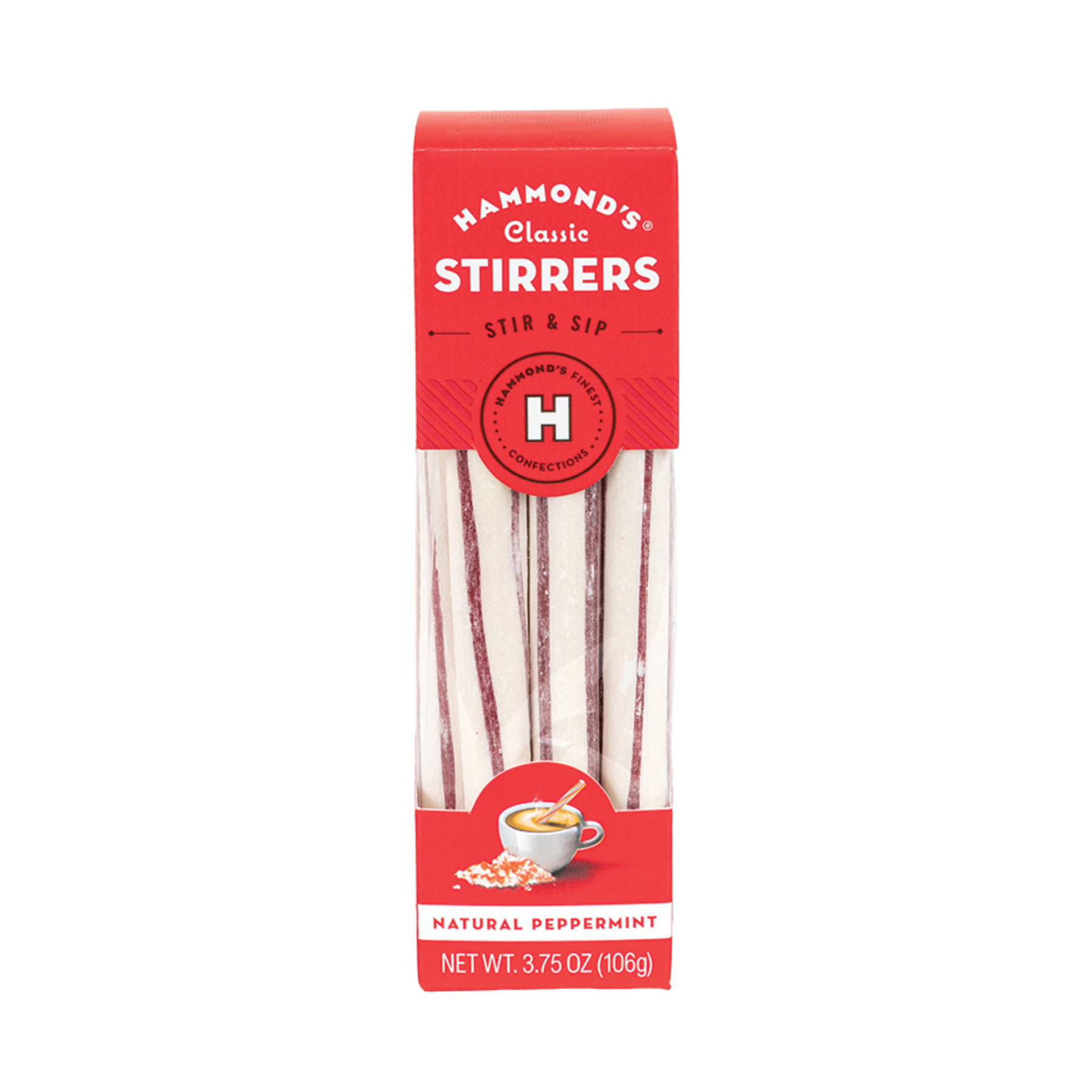 Hammond's Natural Peppermint Cocoa Stirrers