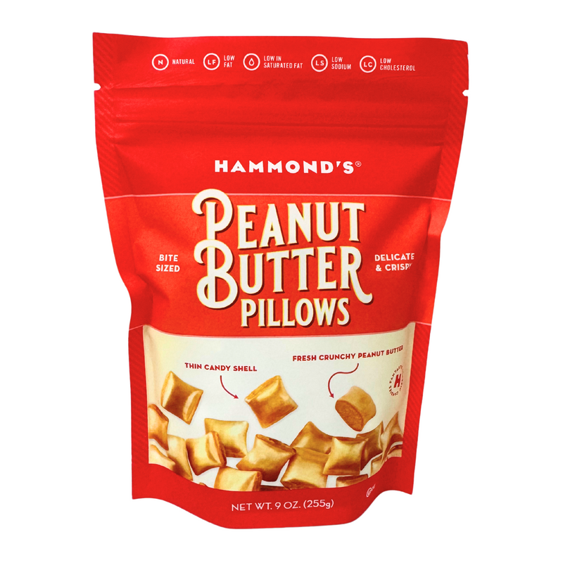 Peanut Butter Pillows | Hammond's Candies Since 1920