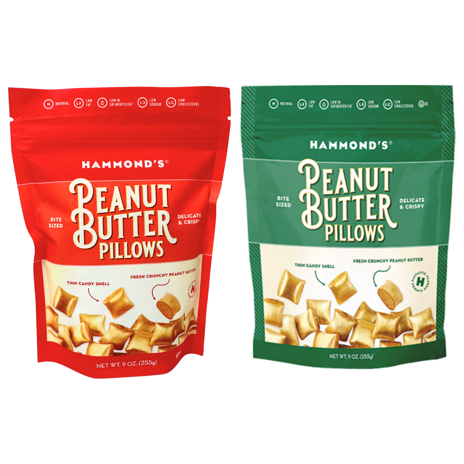 Peanut Butter Pillows | Hammond's Candies Since 1920