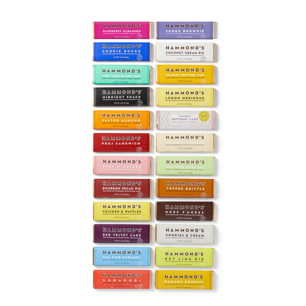 Chocolate Filled Peppermint Straws | Hammond's Candies Since 1920