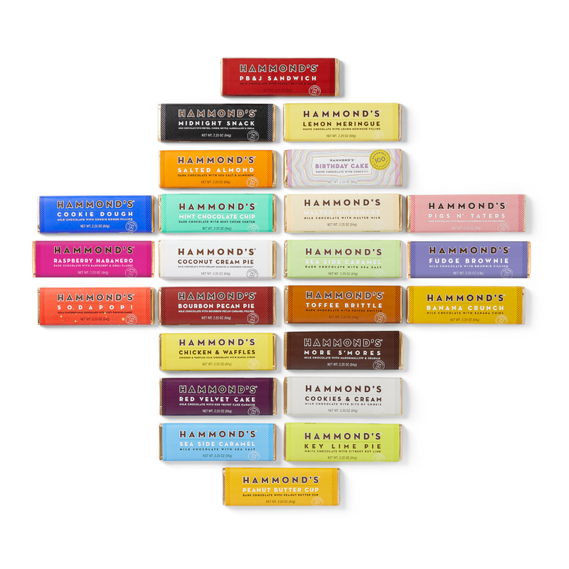 Chocolate Filled Peppermint Straws | Hammond's Candies Since 1920