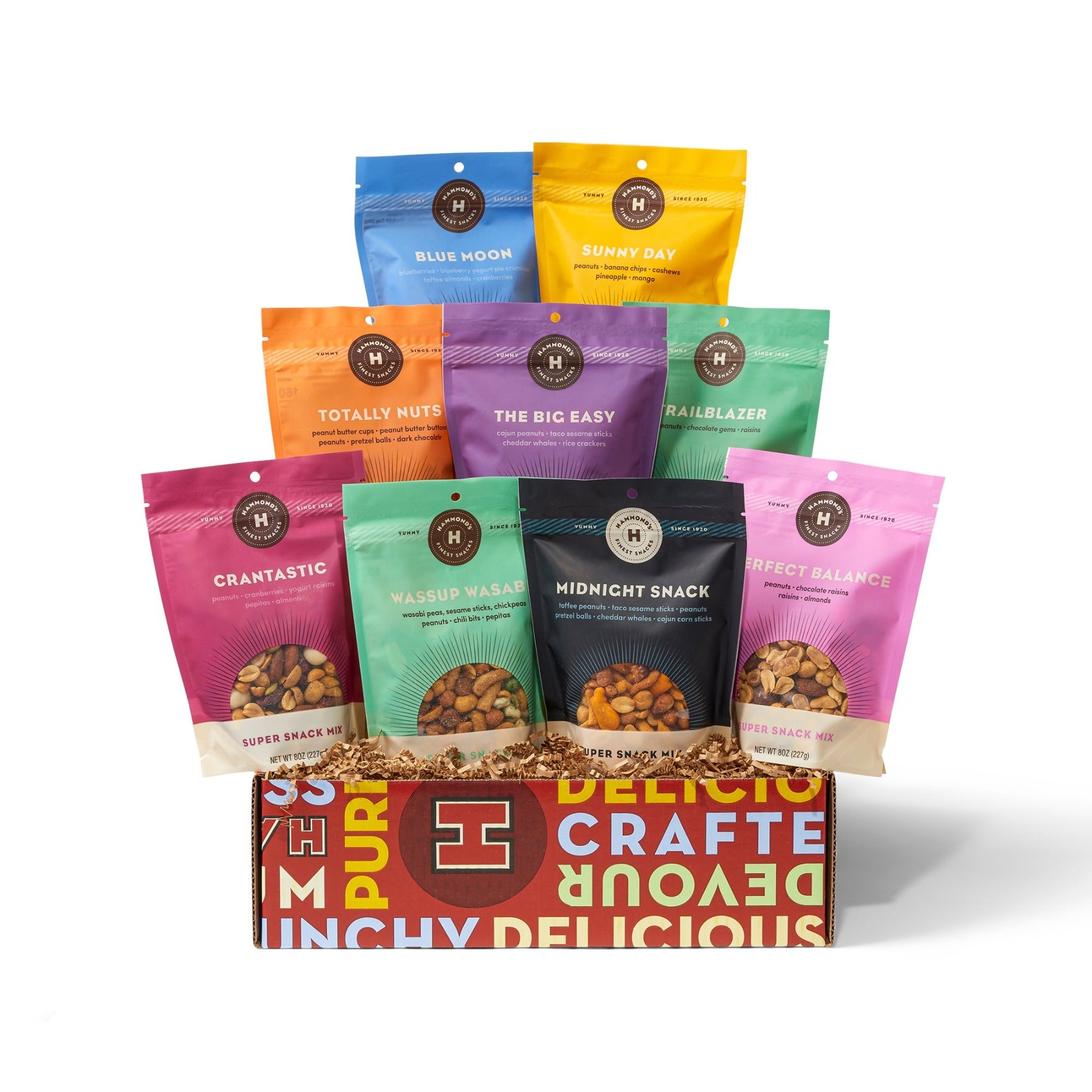 Hammond's Candies Snack Mix Sampler