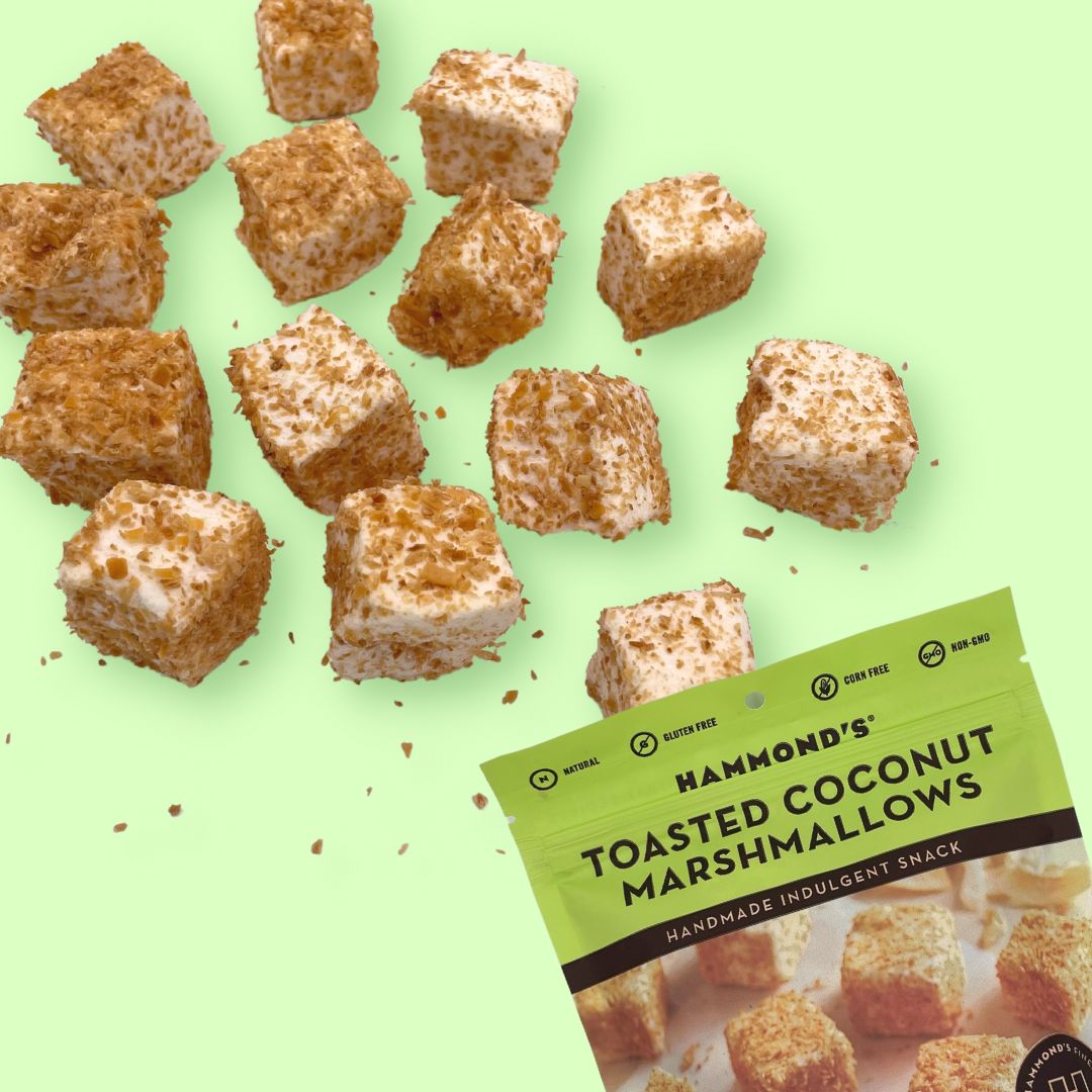 Toasted Coconut Marshmallows – Hammond's Candies