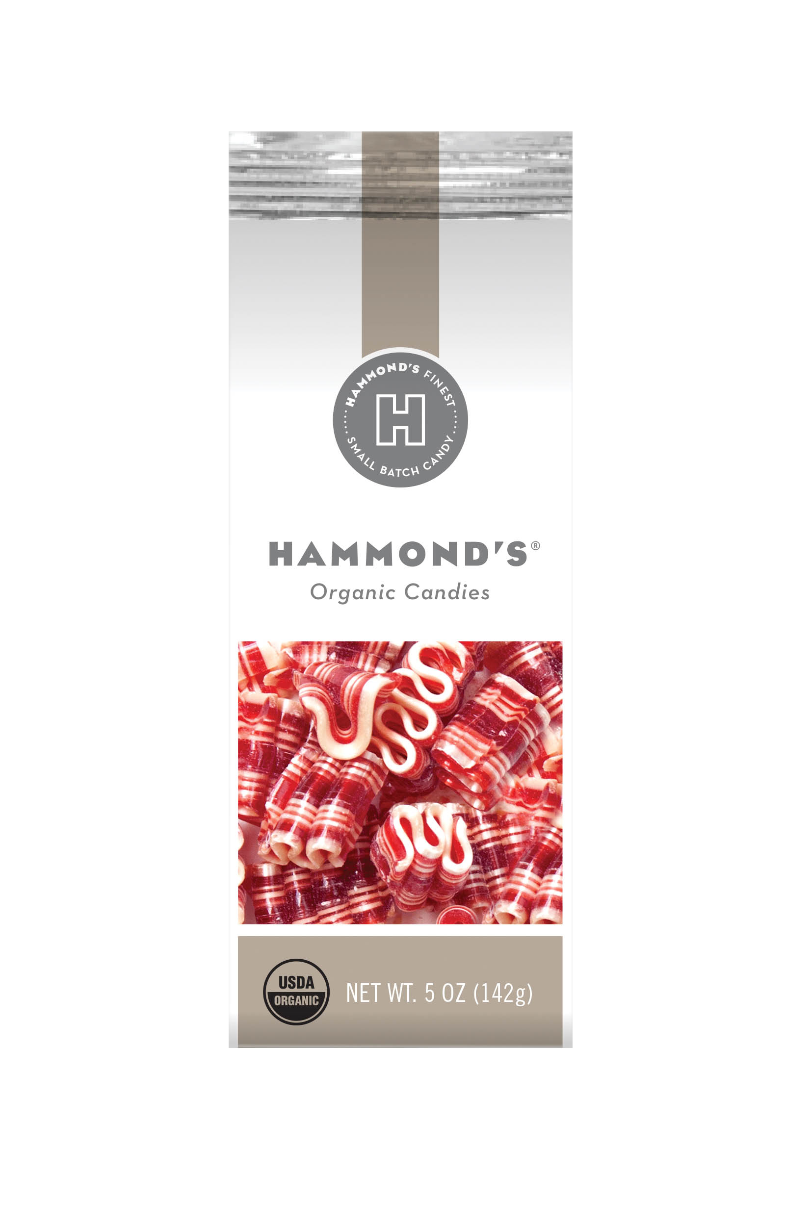 Hammond's Christmas Mini Ribbon Candy Gift Bag Organic Christmas Candy ...